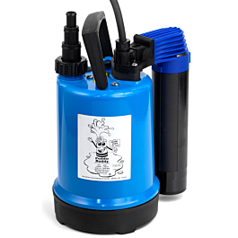 Puddle buddy dompelpomp met AGMA buisvlotter