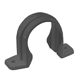 DYKA PVC zadel grijs 32 mm