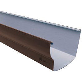 Nicoll Ovation dakgoot bruin 125mm 4 meter | PVC dakgoot | HWA